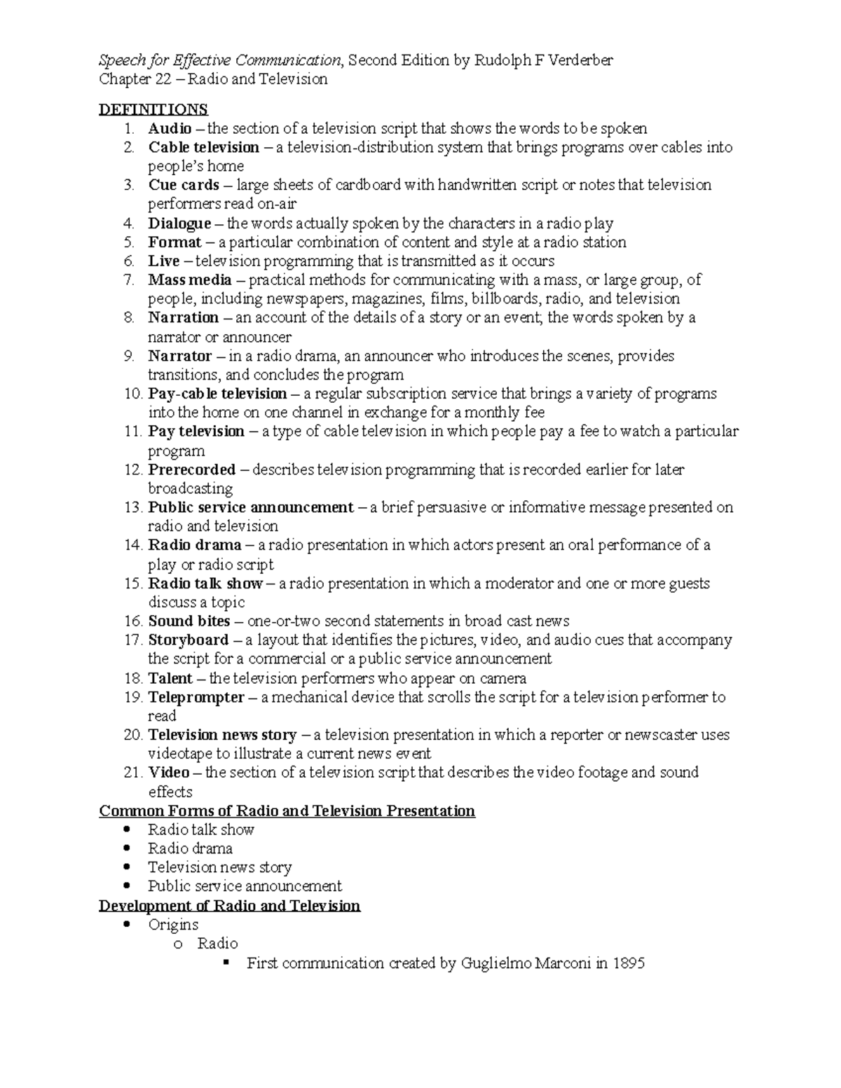 -Chapter 22- Speech for Effective Communication, Second Edition by ...