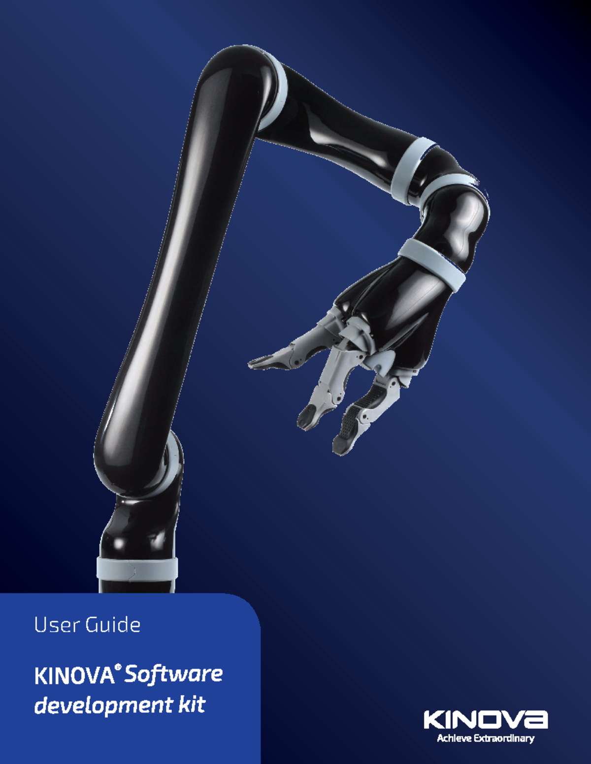 UG-008 Kinova Software development kit-User guide EN R02 - User Guide ...