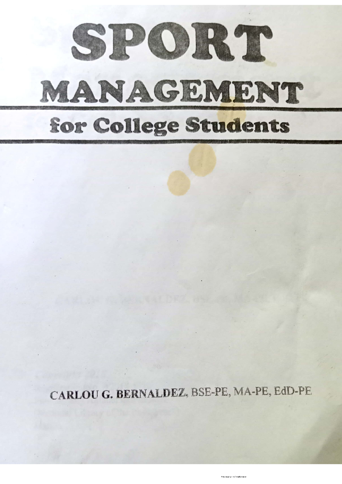 PE-4 - PE 4 module - Theories of Personality - Studocu