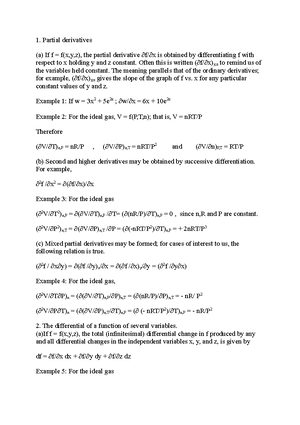 CHEM 4300 homework chapter 3 + solution - Chem 4300 - Fall 2009- Take ...