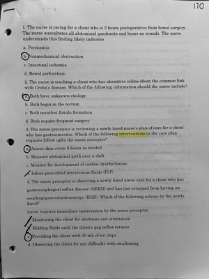 Practice Exam 2 question - Using the photo that shows results of ...