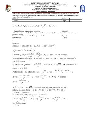 Formulario de Cálculo Diferencial e Integral - CECyT “Juan de Dios B ́atiz” Academia de Matem ...