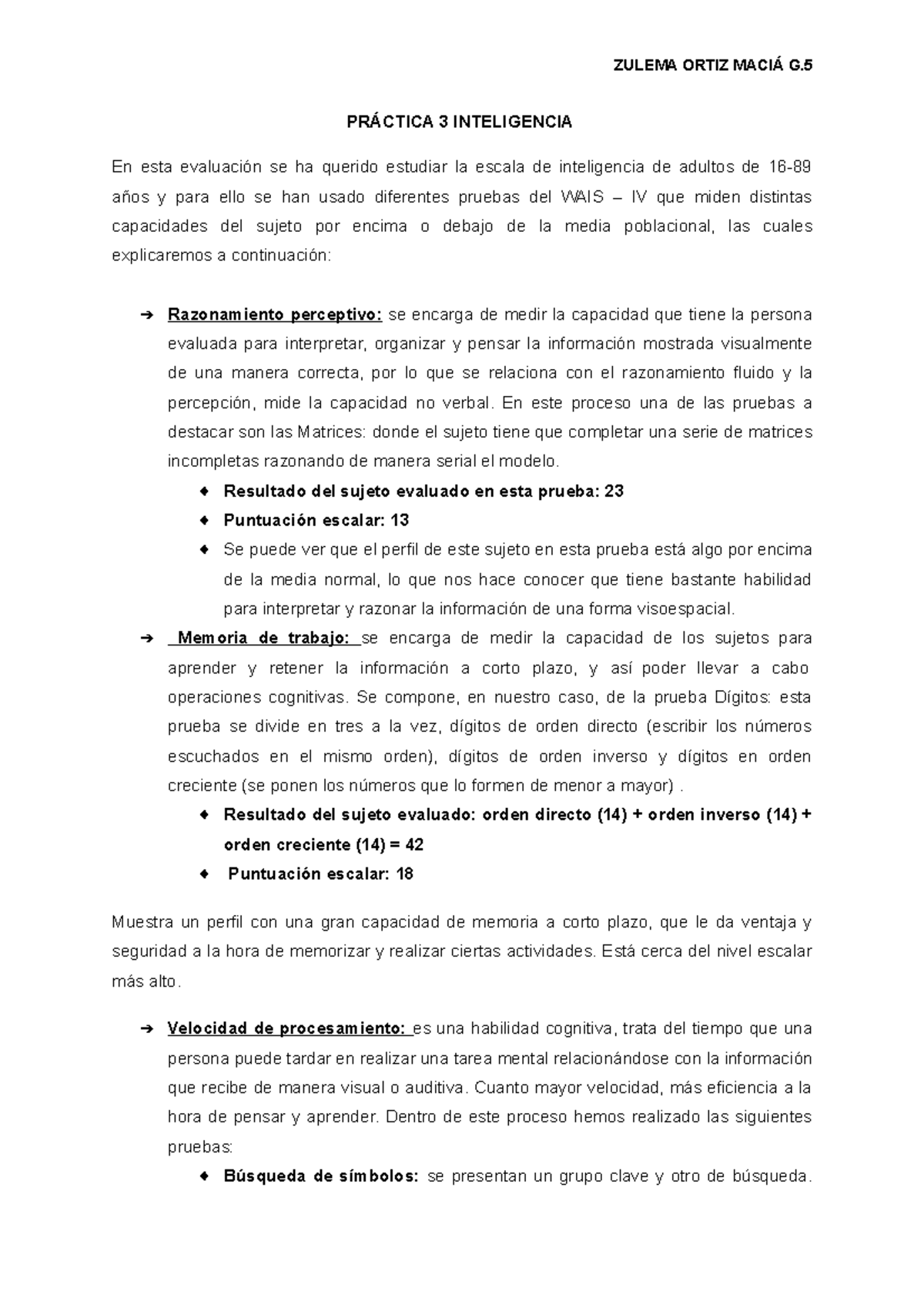 Práctica 3 Inteligencia docx - ZULEMA ORTIZ MACIÁ G. PRÁCTICA 3 ...