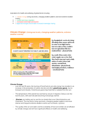 Study Notes for Health and Human Development Unit 3 AOS1 - Studocu