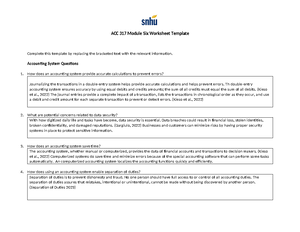 Acc 311 Preset 6#8 - Problem Set 6# Cash Flow Item Year Cost of New ...