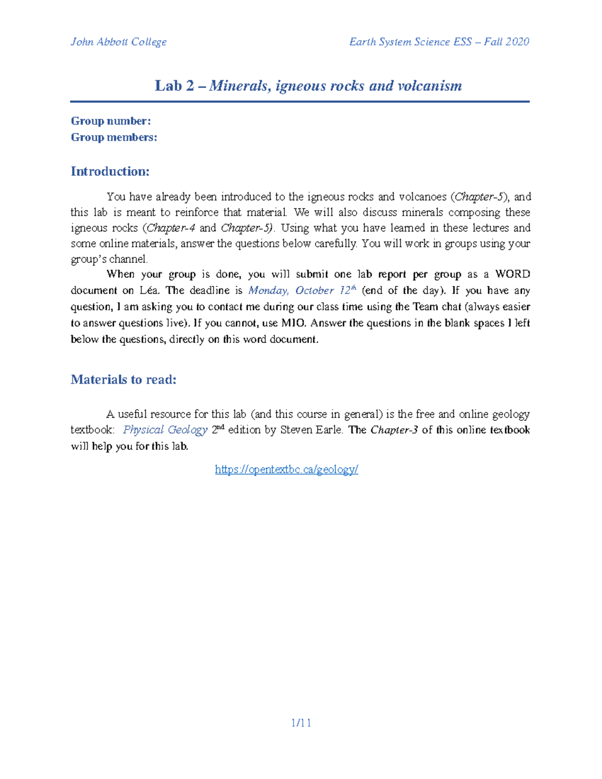 Lab2-Report - Sarah Worndle - 205-DDM-05 - John Abbott - Studocu