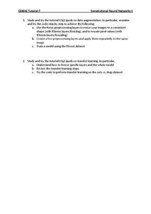 Assignment - Programming Assignment CS4001/4042: Neural Networks and Deep Learning Deadline: 1 3 ...