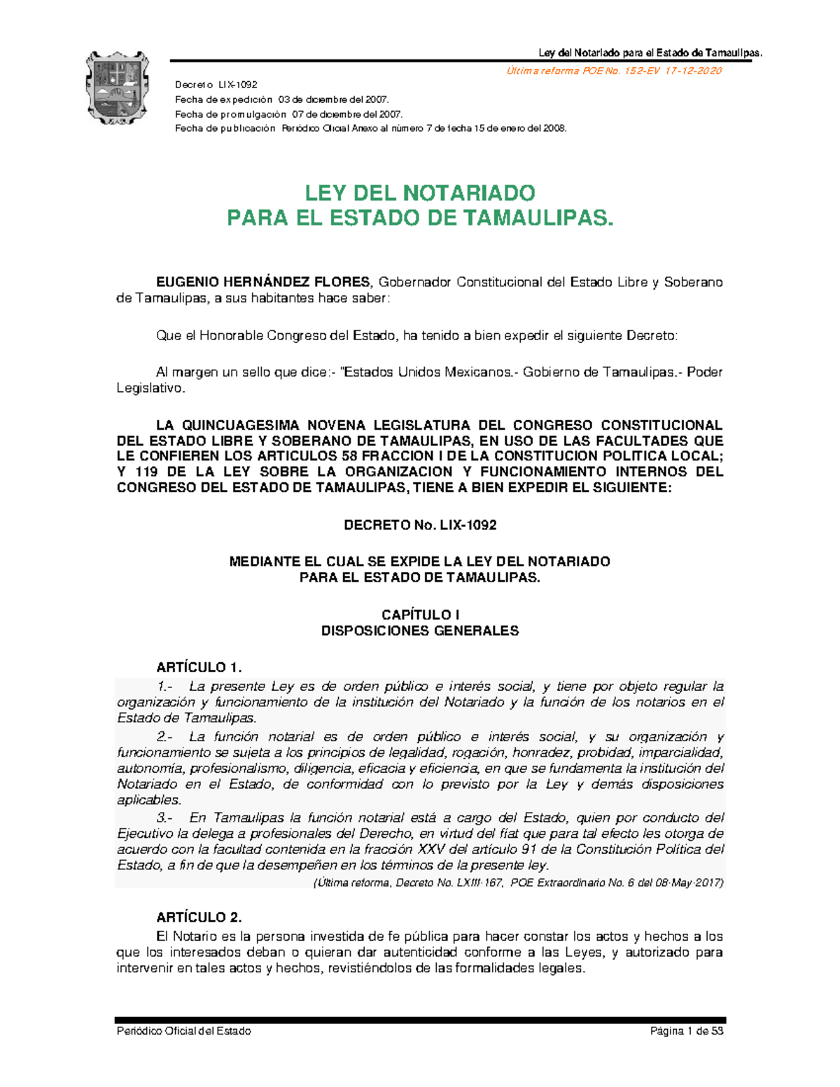 Ley Notariado - Sirve para saber los procedimientos ante de ir a un ...