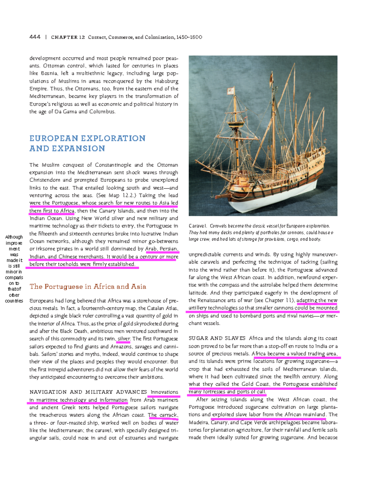 European Exploration and Colonization - 444 | C H A P T E R 1 2 Contact ...