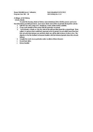 New DLP ARTS Q2 M1 - Arts lesson plan - GRADE 1 to 12 DLP School ...