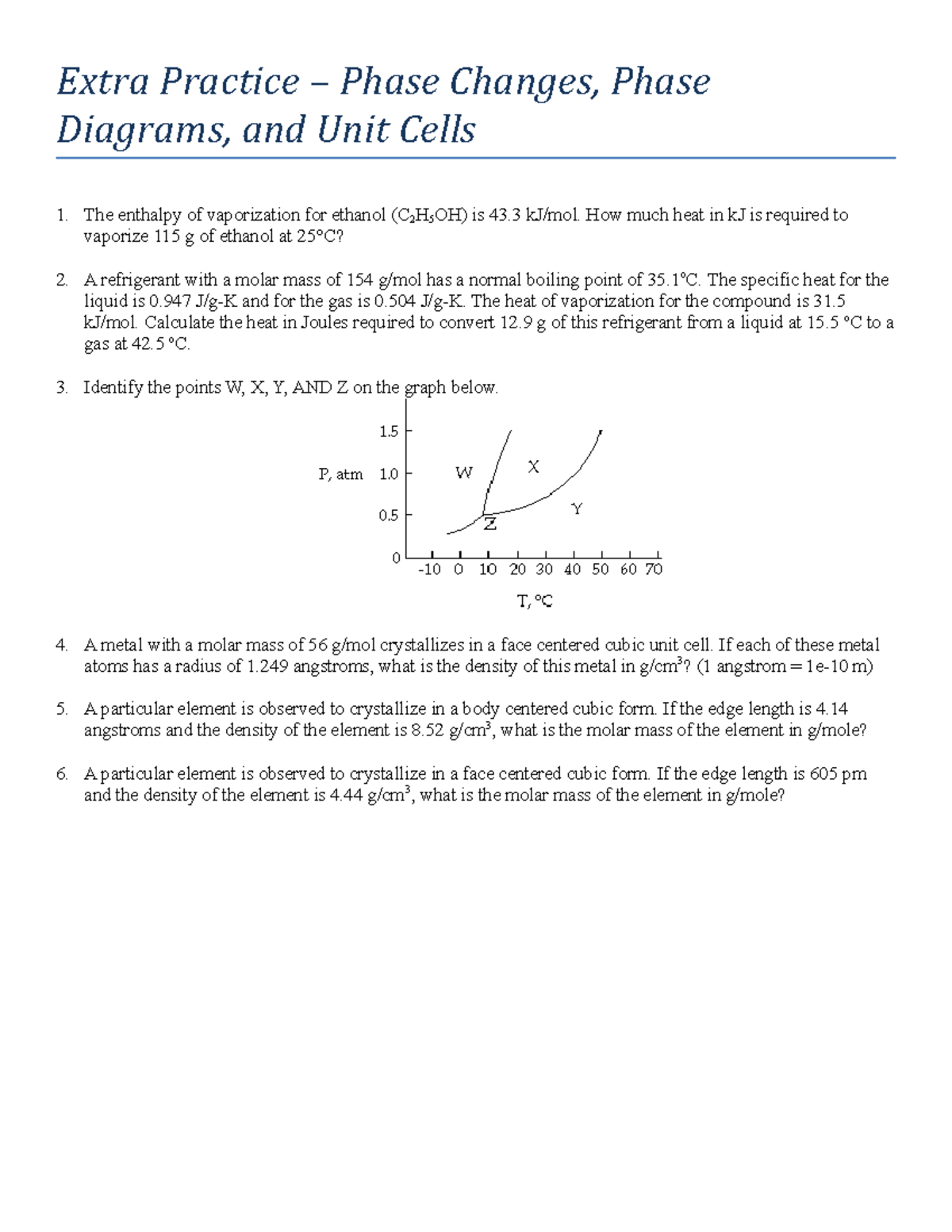 Practice phases cells - Notes - Extra Practice – Phase Changes, Phase ...