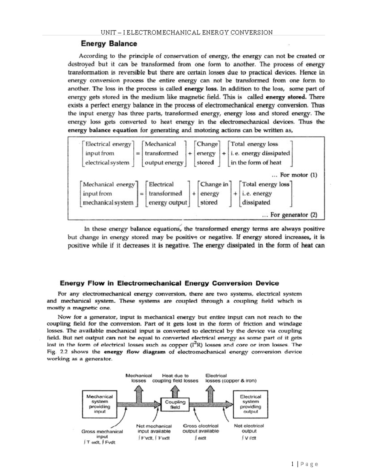 Electrical-machines - Electrical machines of EEE details notes - 1 | P ...
