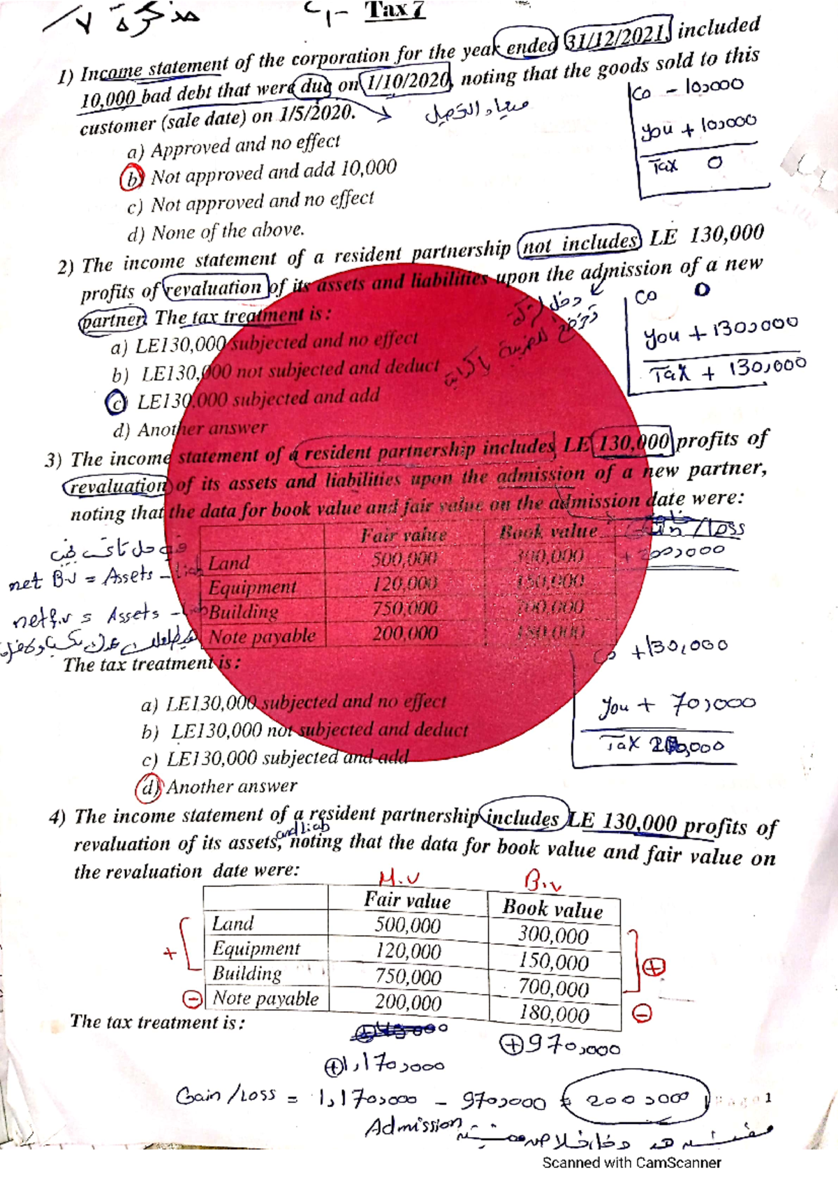 Tax7 - tax accounting - Studocu