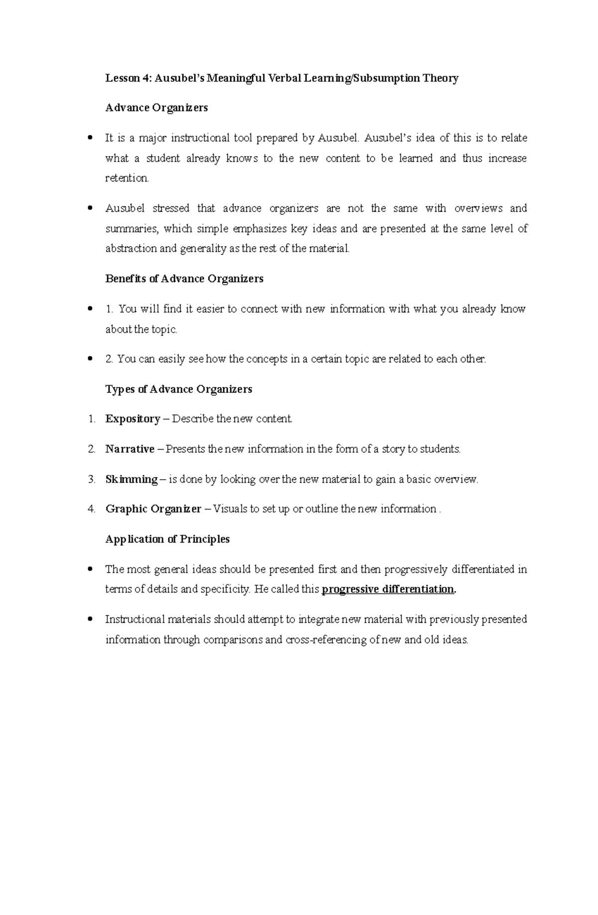 Facilitating Learner-Centered Teaching Activity - PangSU - Studocu