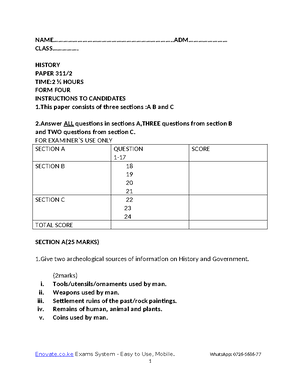 THE Samaritan Excerpts S1 - THE SAMARITAN POSSIBLE KCSE EXCERPTS A ...
