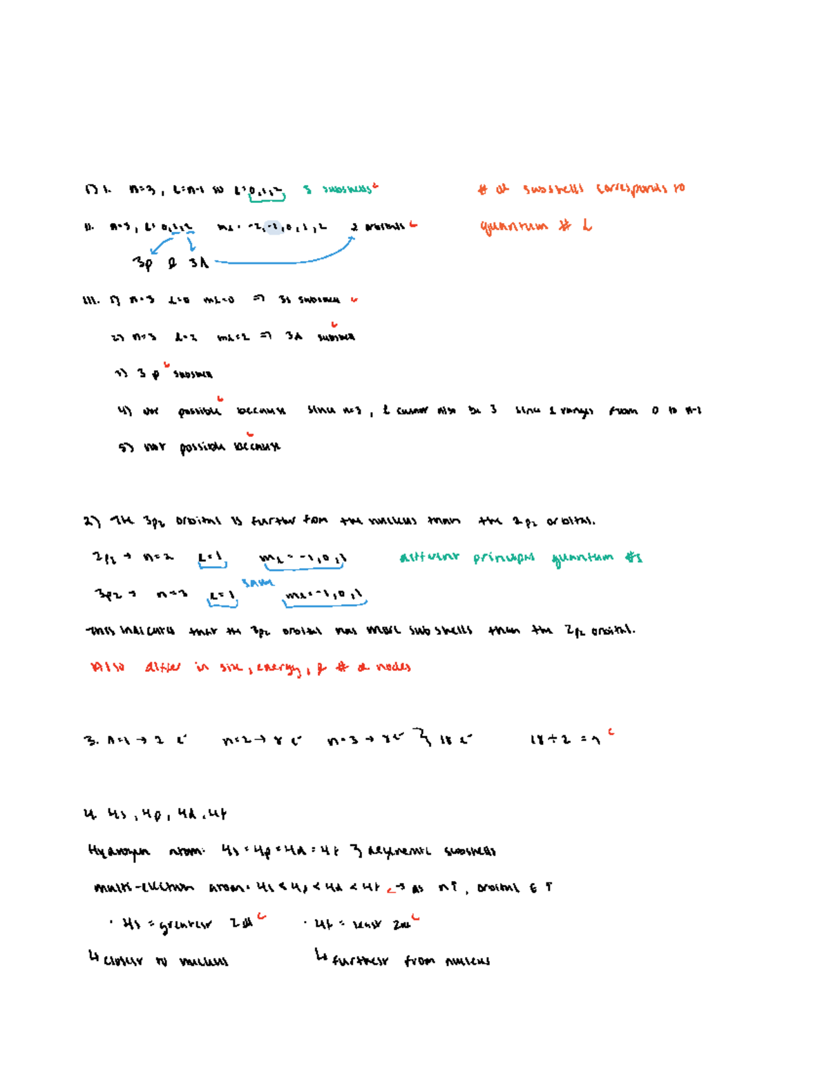 Homework #4 - 3 subs ####### must de sus shells corresponds to it n 3 e ...