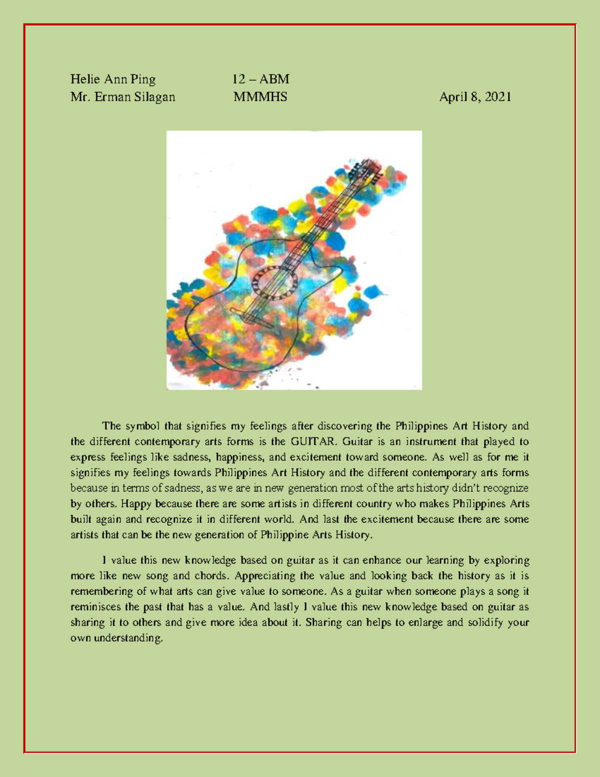 CPAR- Activity 2 - Ping - Lecture notes 1 - Helie Ann Ping 12 – ABM Mr ...