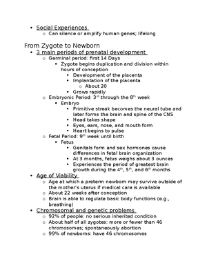 Practice Quizzes 1-7 HDFS 2010 - Practice Quizzes HDFS 2010 Chapter one ...
