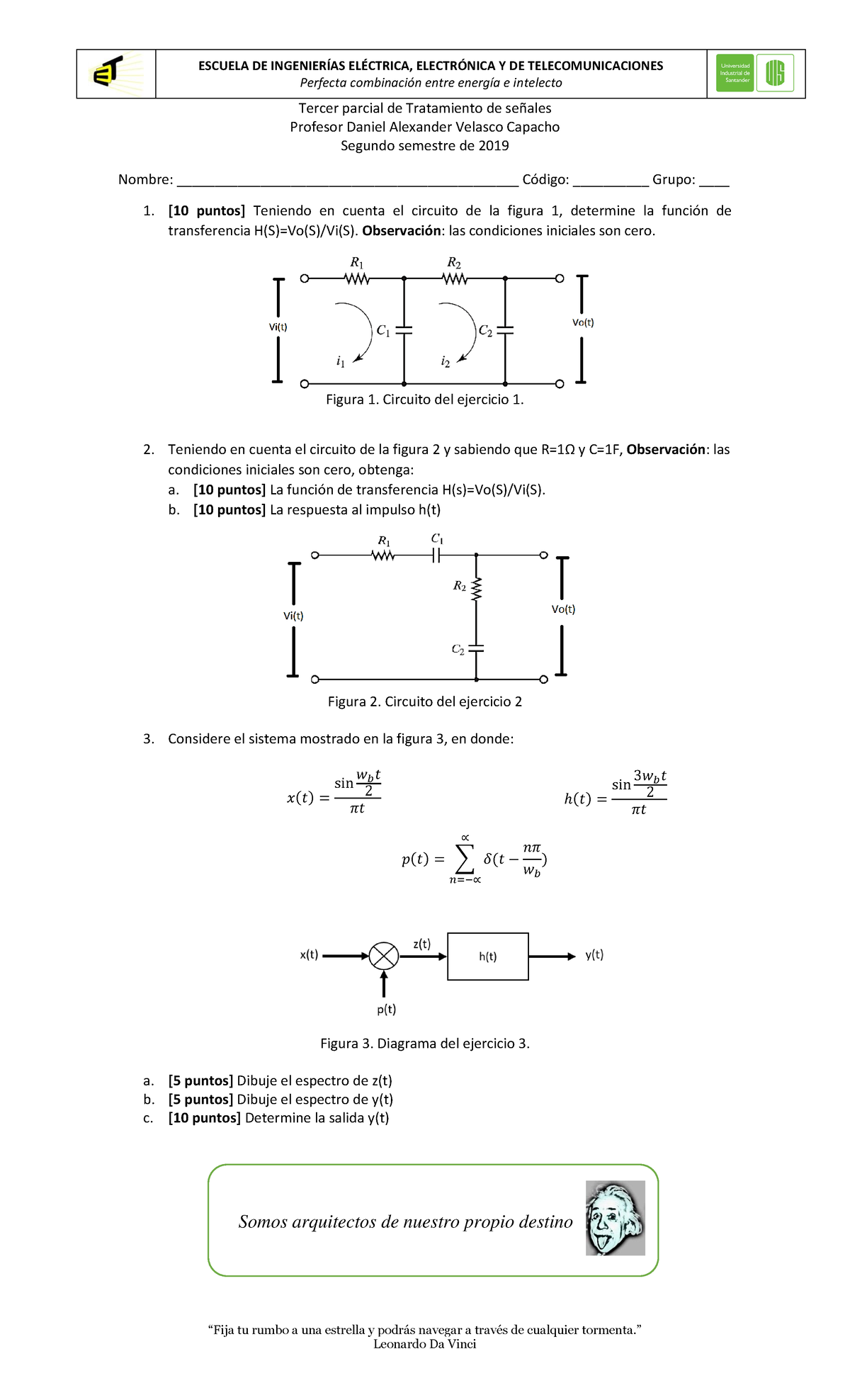 Parcial 3 2019, respuestas - Warning: TT: undefined function: 32 Warning: TT: undefined function ...