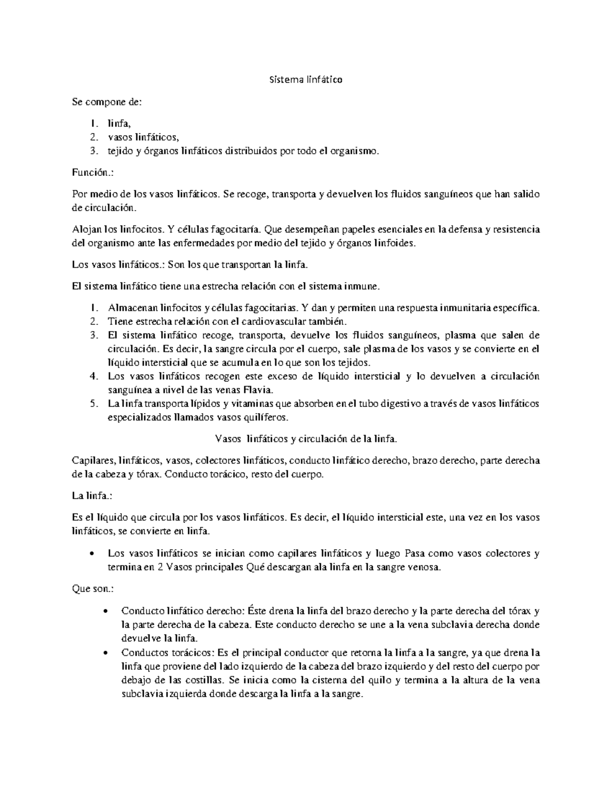 Aparato linfatico - bbbbbbbbbbbbbbbbbbbb - Sistema linf·tico Se compone ...