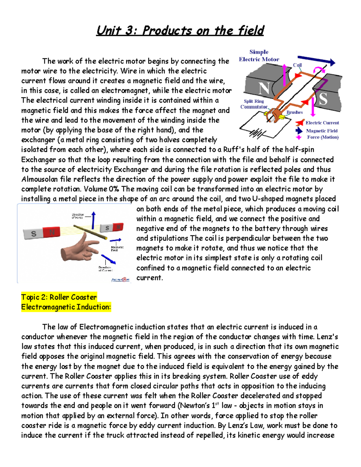 Unit 3 - physics assignmnet - Mühendislik Mekaniği - AtaUni - Studocu