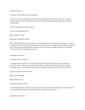 Fed and monetary policy assignment template - Unless Otherwise Noted ...