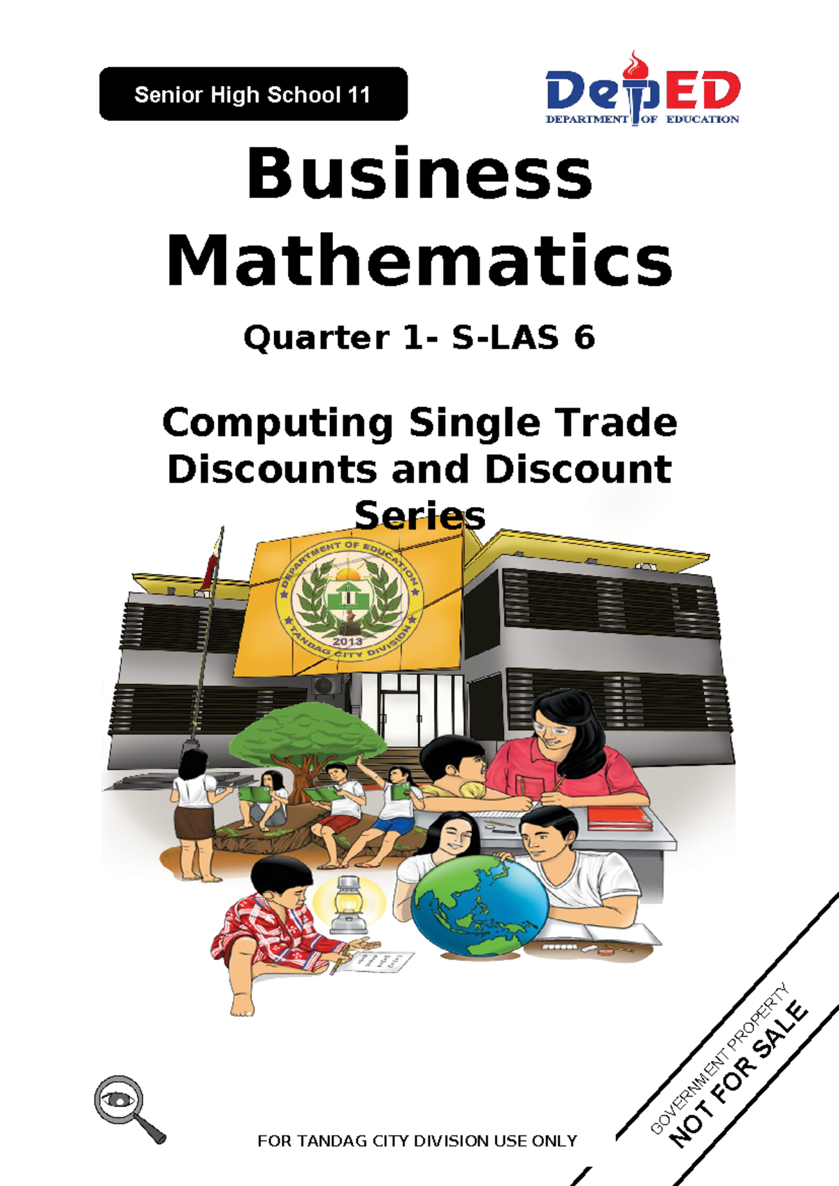 SLAS Business Mathematics Week 6 - Senior High School 11 GOVERNMENT ...