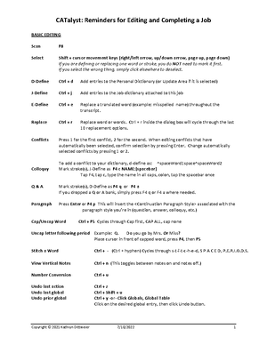 W2 Briefs and Phrases Reference EV360 SP 3 - Briefs and Phrases ...