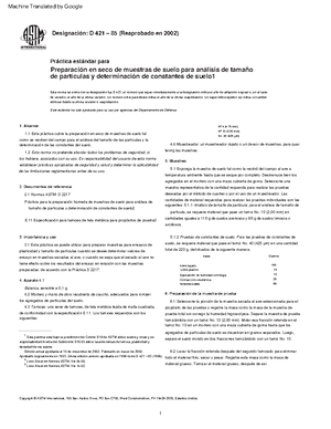 ASTM - D698 - Norma para Molde y Martillo Proctor Estándar ...