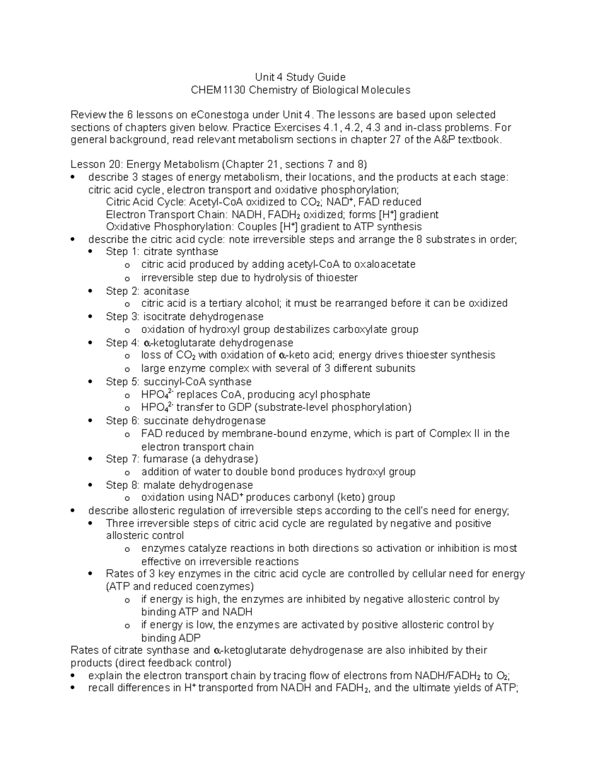 Study guide 14 December 2018, questions and answers - Unit 4 Study ...