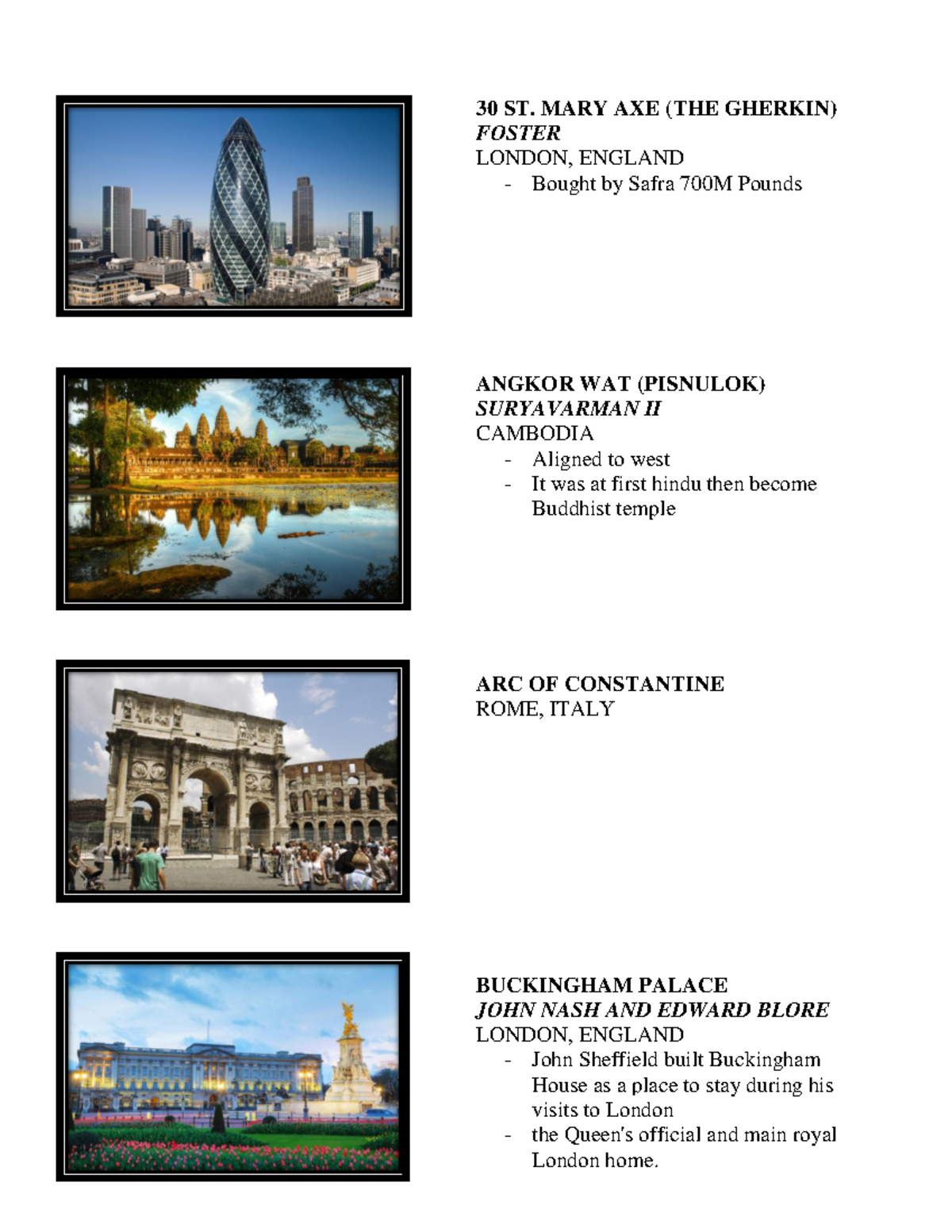 008-Buildings - Famous Building Flashcards - 30 ST. MARY AXE (THE ...