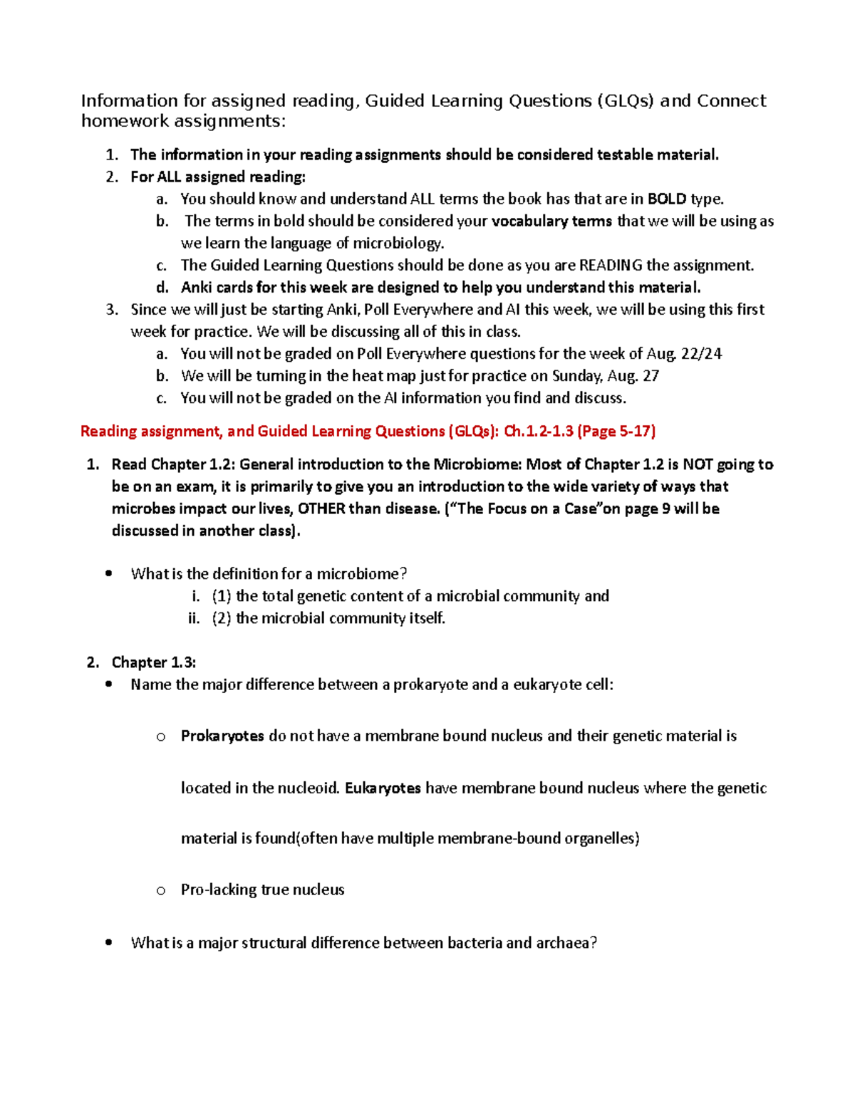 1- Guided Learning Questions Lecture 1- Chapter 1 - Information for ...