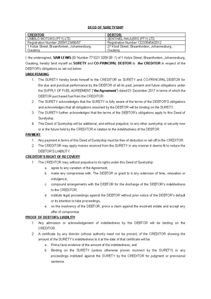 Court Procedure, MEMO - ; ADMISSION EXAMINATIONI TOELATINGSEKSAMEN ...