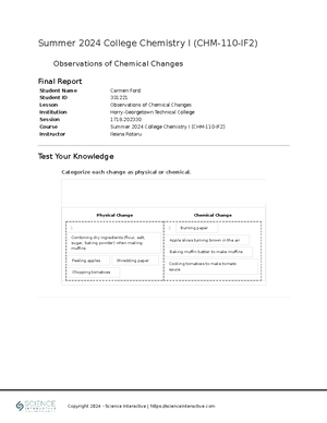 Module Two Lesson One Guided Notes - NCVPS Honors Chemistry Module 2 ...
