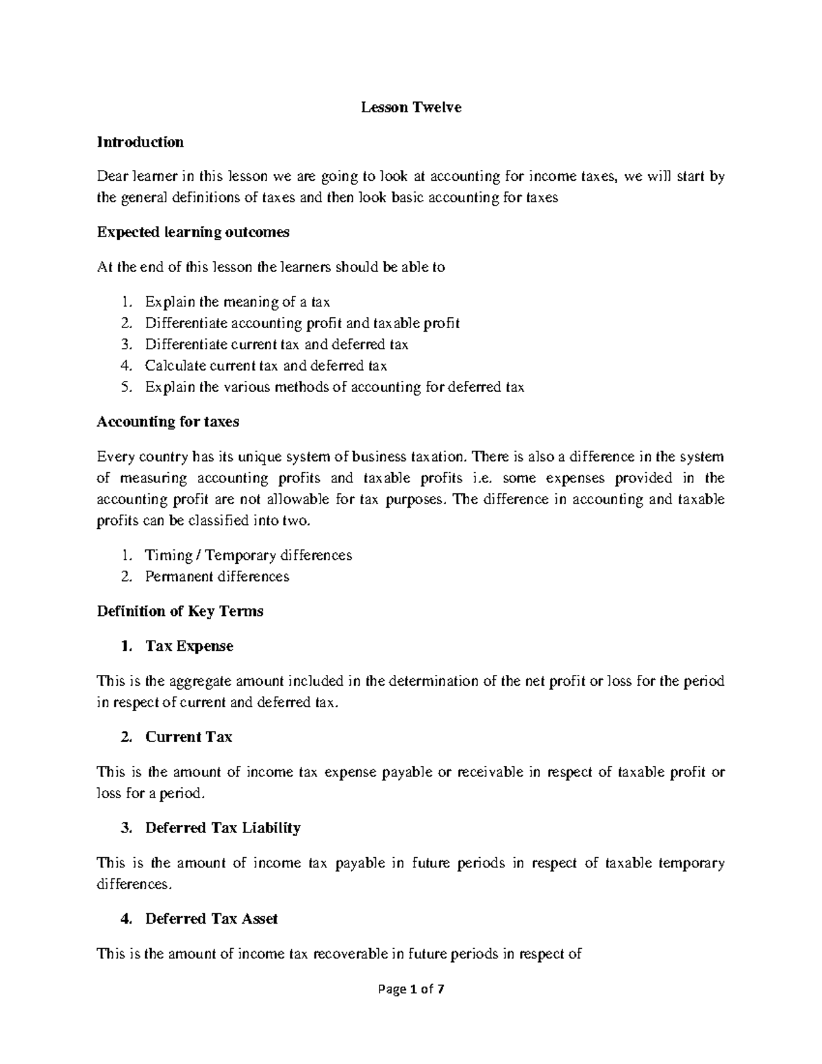 ACCT-221-Intermediate Accounting II Lesson Twelve - Lesson Twelve ...