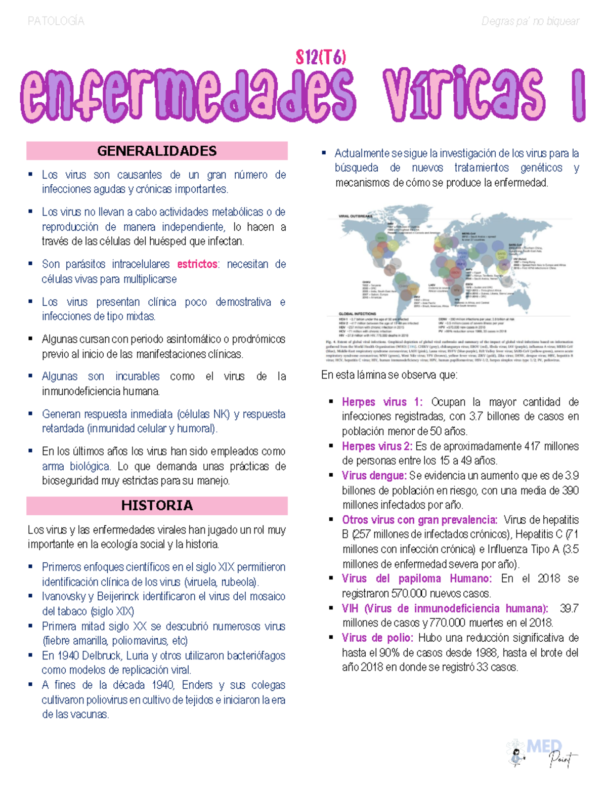 S12(T6) - Enfermedades Viricas I - GENERALIDADES Los virus son ...