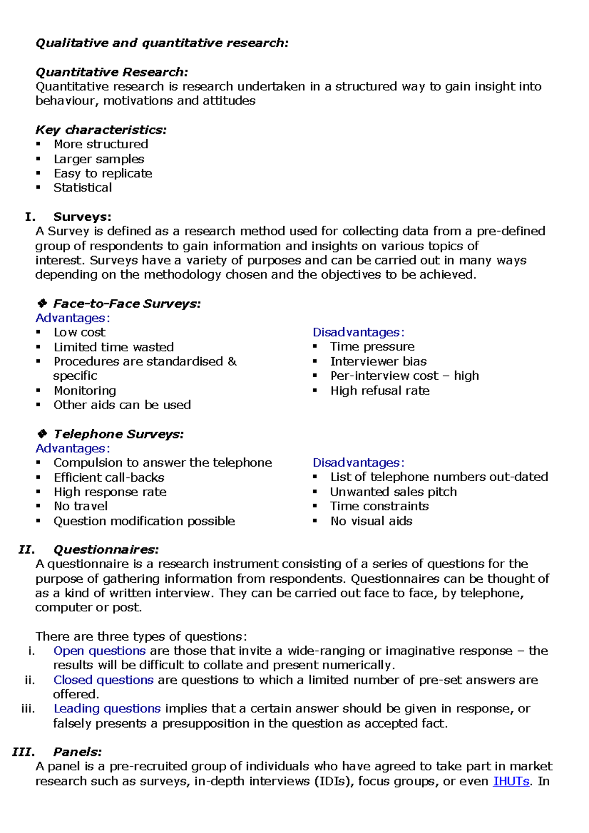 Qualitative And Quantitative Research Qualitative And Quantitative