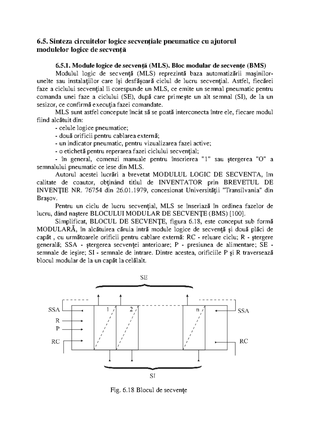 Blocul modular de secvente BMS - 6. Sinteza circuitelor logice ...
