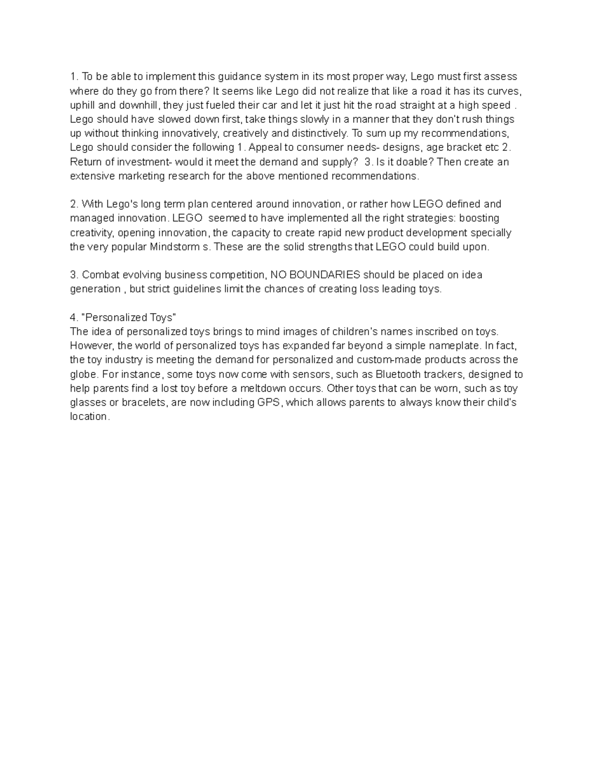 Promana lego - Great - To be able to implement this guidance system in ...