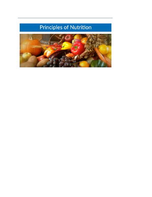 Pon week 6 - principal of nutrition - Eileen Ejaz Course SC 150 Unit 6 ...