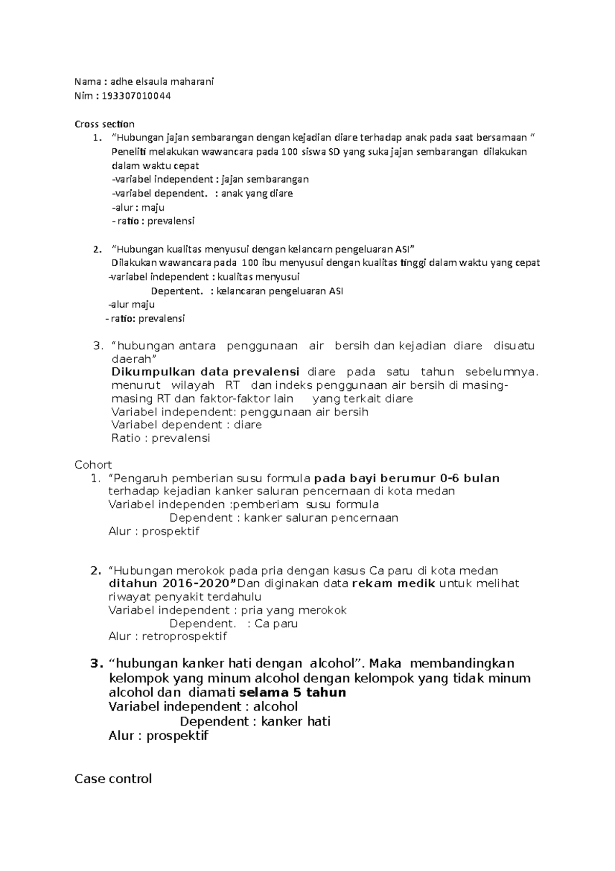 Contoh log book sgd - Nama : adhe elsaula maharani Nim : 193307010044 ...