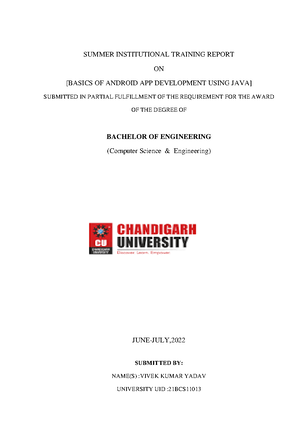 Worksheet 1 - Java 1.1 - Experiment: 1. Student Name: Sachin Sharma UID ...