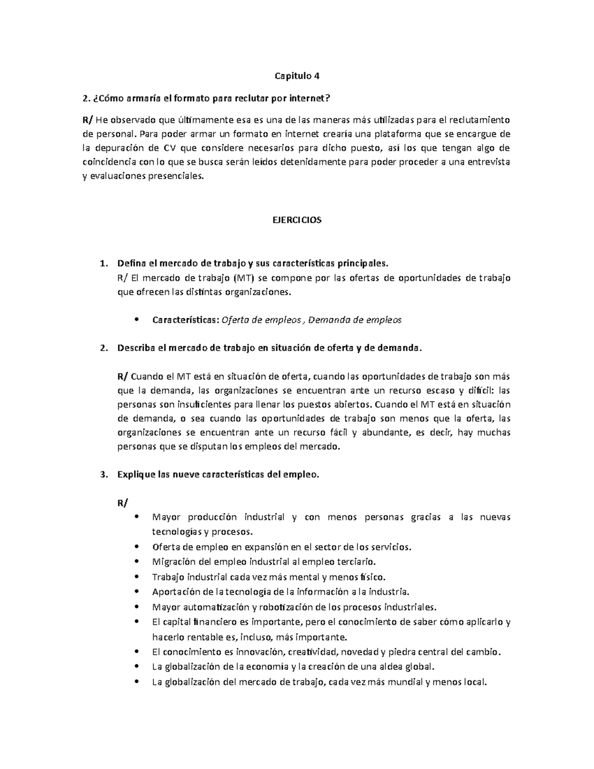 Capitulo 4. Aaron Matamoros - Capitulo 4 2. ¿Cómo armaría el formato ...