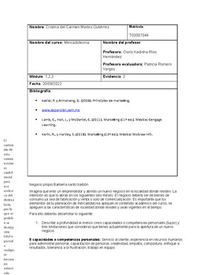 Actividad 2 Segundo Avance de Evidencia Fundamentación - Nombre: Oscar ...