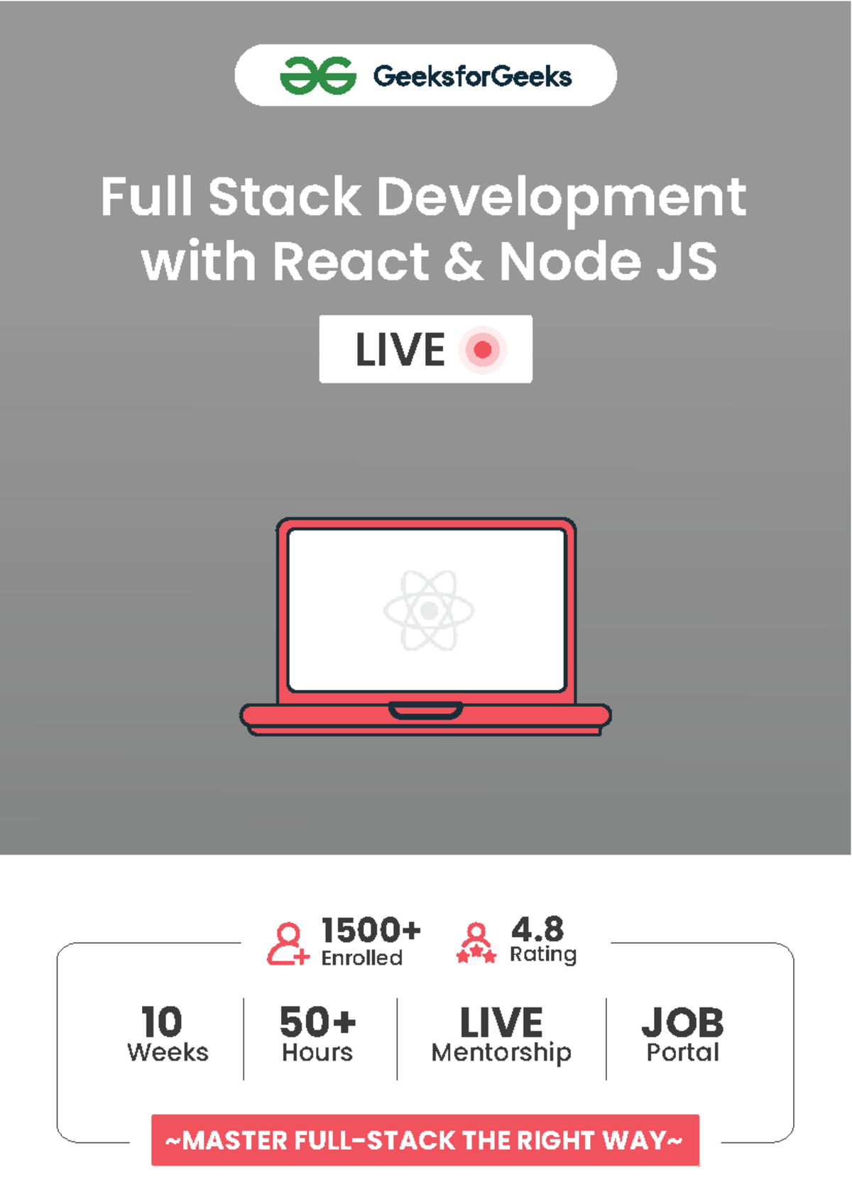 Fsrnl-Brochure - Great - Full Stack Development with React & Node JS ####### LIVE MASTER - Studocu