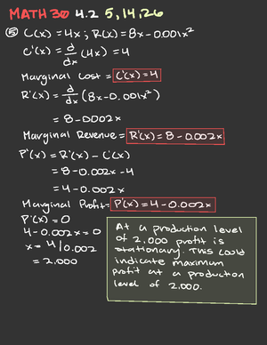 Math 30 Hw 2-4 - Homework for math 30 - Homework 214 Sections 3.25. e g ...