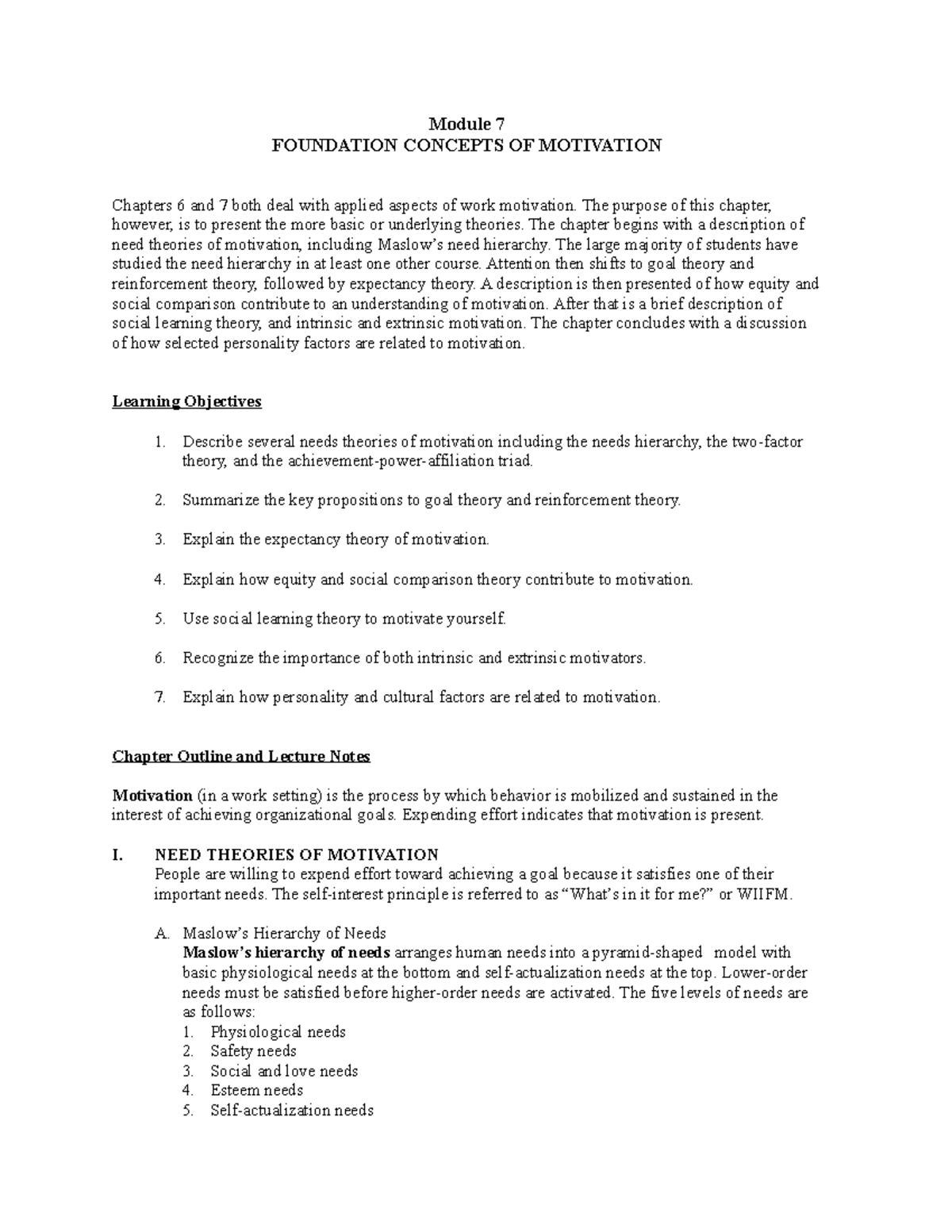 HBO2 - Practice makes you perfect - Module 7 FOUNDATION CONCEPTS OF ...