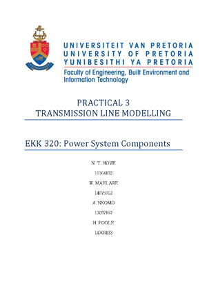Semester test 2 summary / cheat sheet - Synchronous machines speed 120f ...
