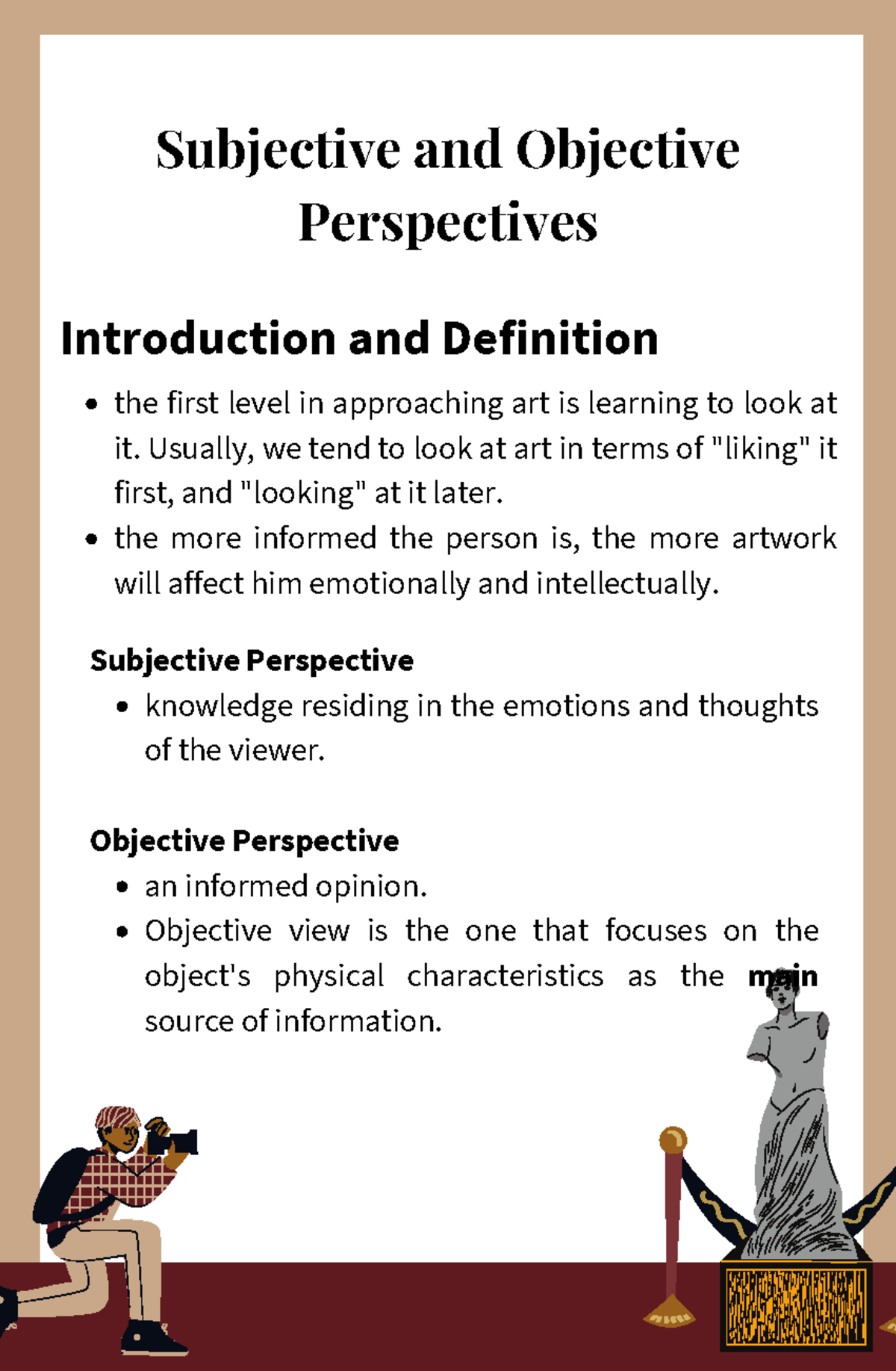 Art App-G2 - Report - Subjective and Objective Perspectives ...