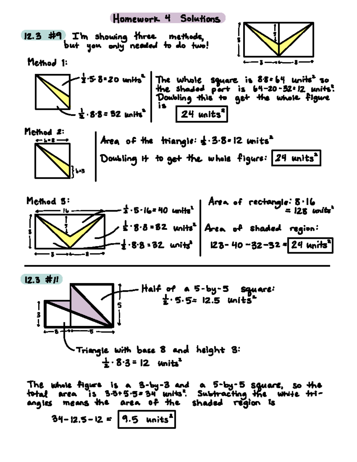 HW4 Solutions - Homework 4 answers - Homework 4 Solutions / i 9 I'm ...